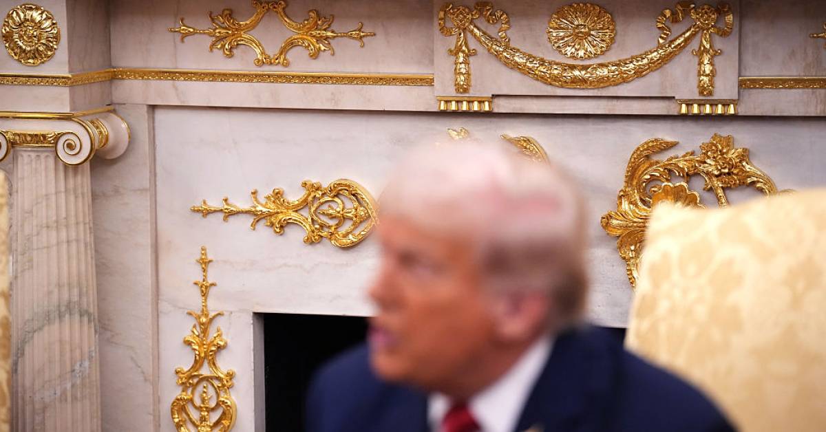 Trump decorates White House in 24K gold