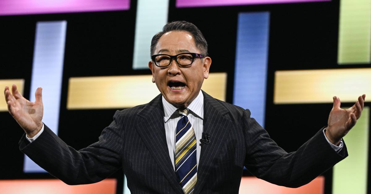 Toyota CEO goes MAGA at Japanese NASCAR race
