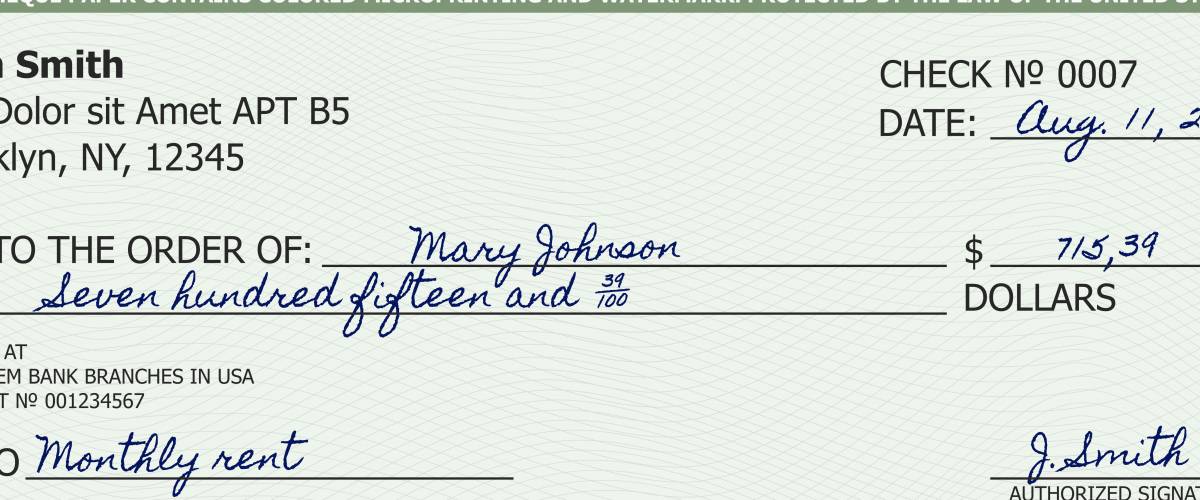 How To Write A Check Step by Step Guide