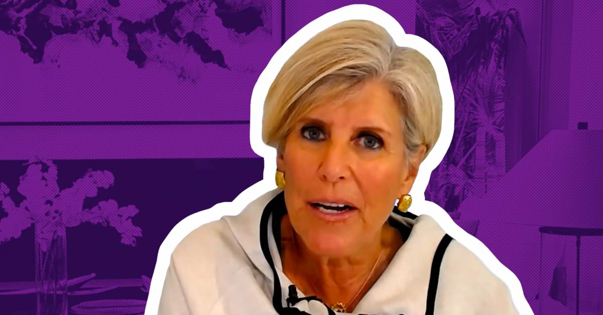 Suze Orman: This Workplace Taboo 'Is How the System Keeps Us Down'