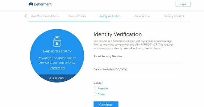 How to Open an Account With Betterment