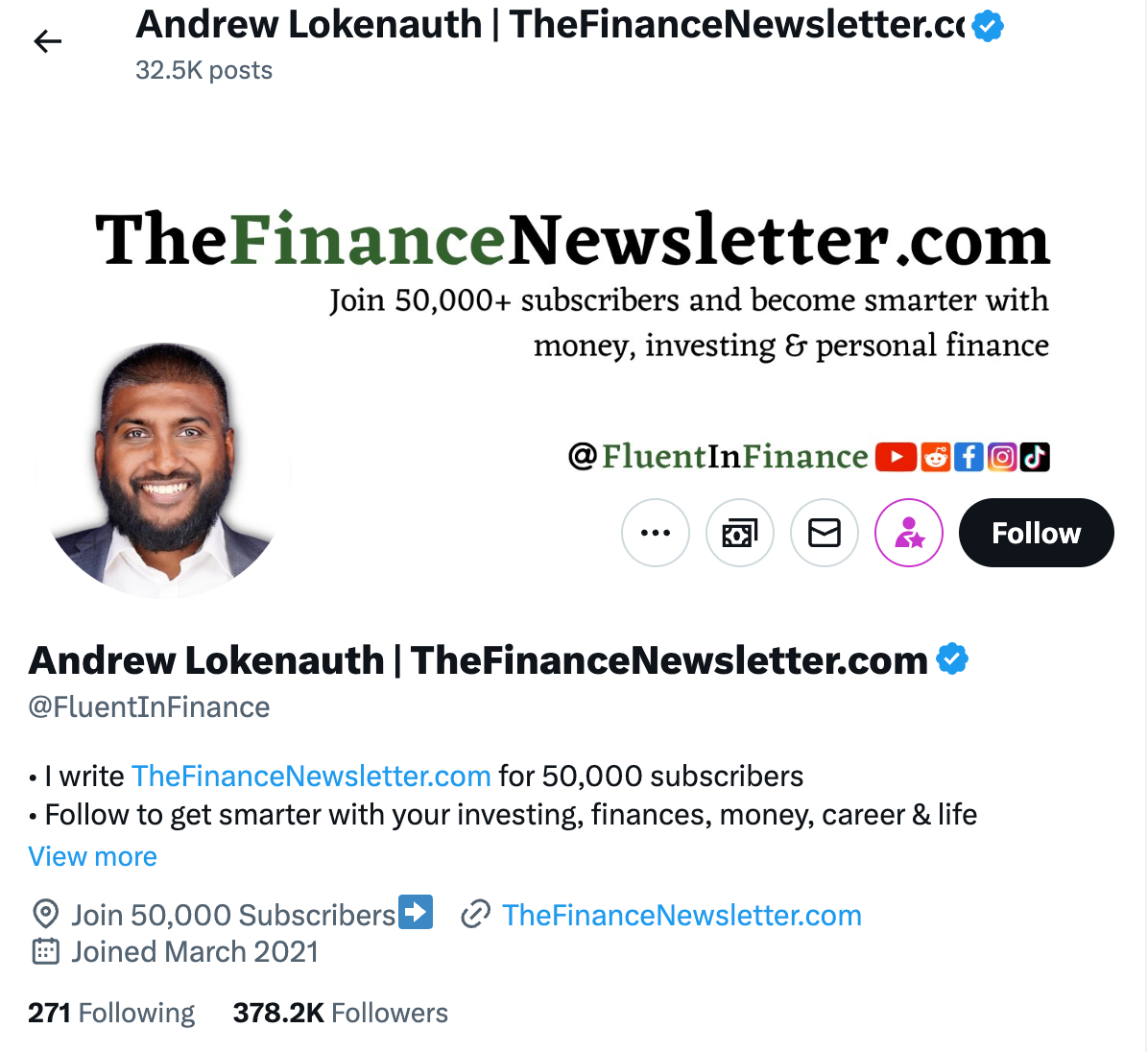 Top 25 Financial Influencers To Follow Right Now